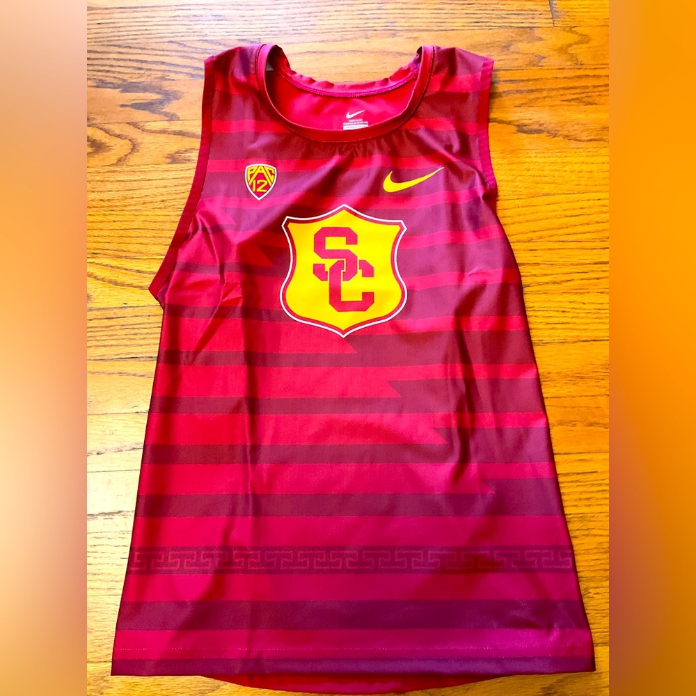 Nike Usc Trojans Track & Field Team Issued Pac12 Sing… - Gem
